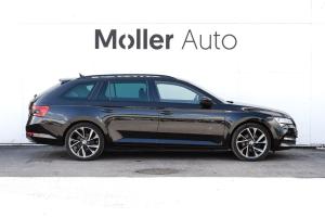 Black Skoda SuperB 2021 in Riga, with an engine capacity of 1.40 L and mileage of 106 thousand km for 22900 €, photo 6 on AUTOMOTO.COM.LV