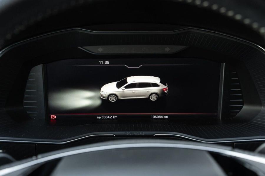 Black Skoda SuperB 2021 in Riga, with an engine capacity of 1.40 L and mileage of 106 thousand km for 22900 €, photo 23 on AUTOMOTO.COM.LV