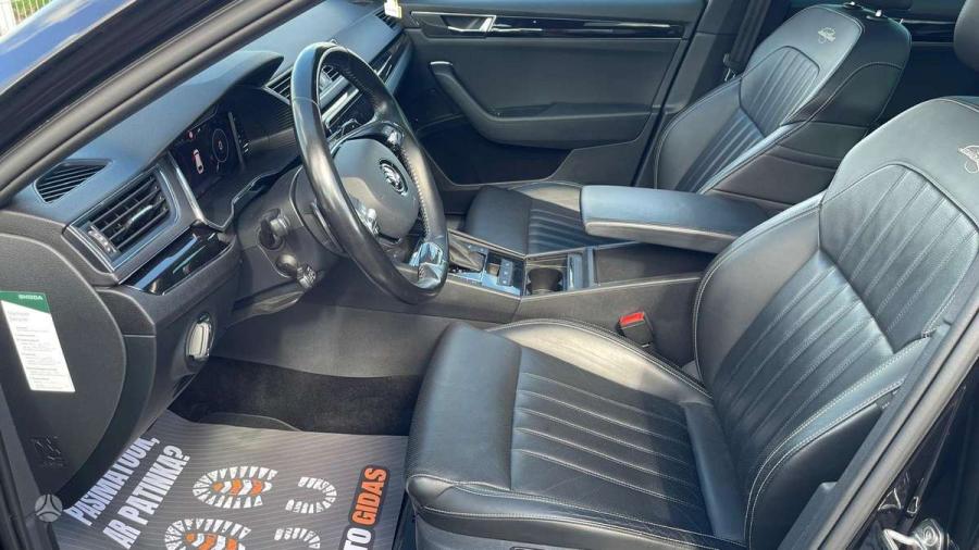 Melns Skoda SuperB 2021 Marijampole, ar dzinēja tilpumu 1.97 L un nobraukumu 203 tūkst. km par 17490 €, foto 15 vietnē AUTOMOTO.COM.LV