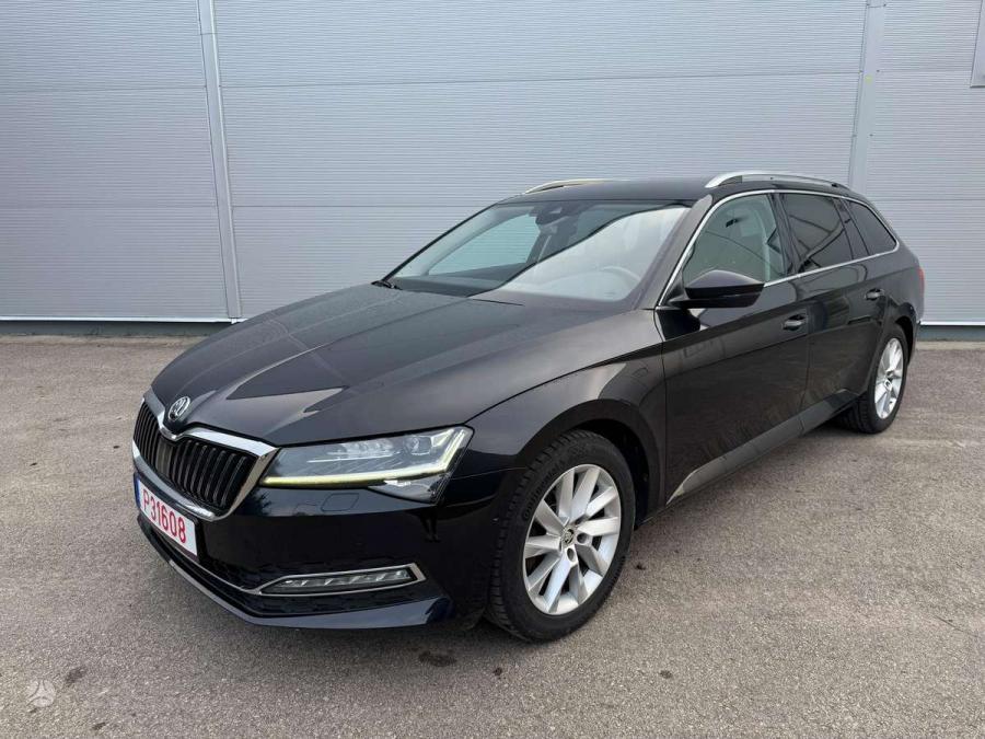 Melns Skoda SuperB 2021 Viļņa, ar dzinēja tilpumu 1.97 L un nobraukumu 222 tūkst. km par 16200 €, foto 1 vietnē AUTOMOTO.COM.LV