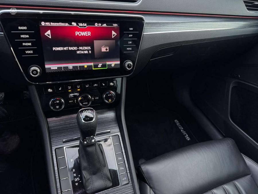 Melns Skoda SuperB 2021 Viļņa, ar dzinēja tilpumu 1.97 L un nobraukumu 222 tūkst. km par 16200 €, foto 13 vietnē AUTOMOTO.COM.LV
