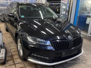 Melns Skoda SuperB 2022 Tallina, ar dzinēja tilpumu 2.00 L un nobraukumu 249 tūkst. km par 21499 €, foto  vietnē AUTOMOTO.COM.LV