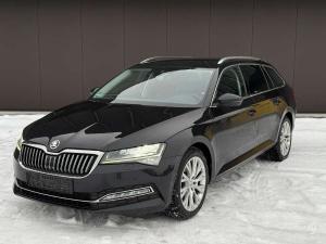 Melns Skoda SuperB 2022 Kauņa, ar dzinēja tilpumu 1.97 L un nobraukumu 200 tūkst. km par 18599 €, foto  vietnē AUTOMOTO.COM.LV
