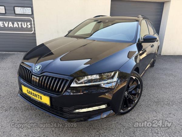 Melns Skoda SuperB 2022 Pērnava, ar dzinēja tilpumu 2.00 L un nobraukumu 127 tūkst. km par 27990 €, foto  vietnē AUTOMOTO.COM.LV