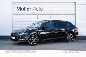 Melns Skoda SuperB 2022 Rīga, ar dzinēja tilpumu 2.00 L un nobraukumu 151 tūkst. km par 26338 €, foto  vietnē AUTOMOTO.COM.LV