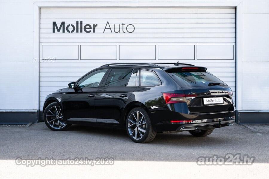 Melns Skoda SuperB 2022 Rīga, ar dzinēja tilpumu 2.00 L un nobraukumu 151 tūkst. km par 26338 €, foto 5 vietnē AUTOMOTO.COM.LV
