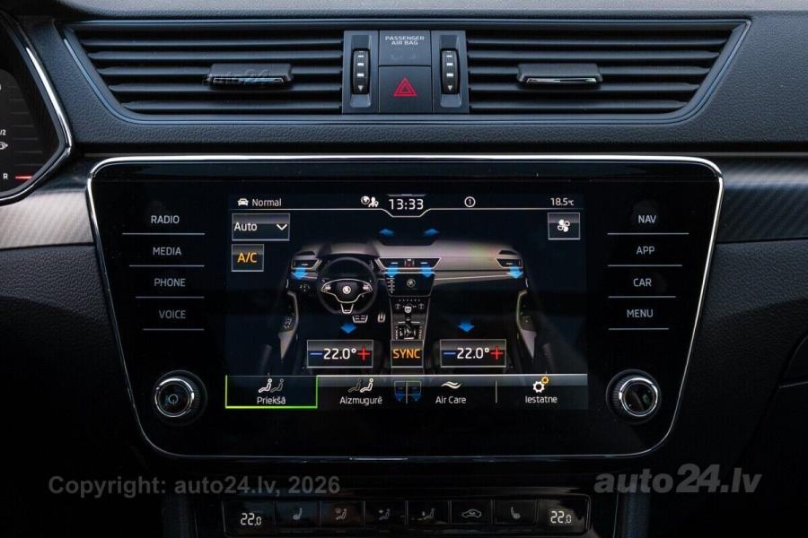 Melns Skoda SuperB 2022 Rīga, ar dzinēja tilpumu 2.00 L un nobraukumu 151 tūkst. km par 26338 €, foto 14 vietnē AUTOMOTO.COM.LV