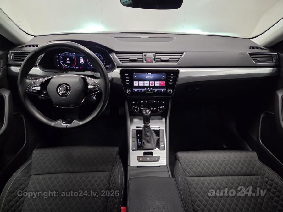 Black Skoda SuperB 2022 in Tallinn, with an engine capacity of 1.50 L and mileage of 134 thousand km for 18900 €, photo 8 on AUTOMOTO.COM.LV