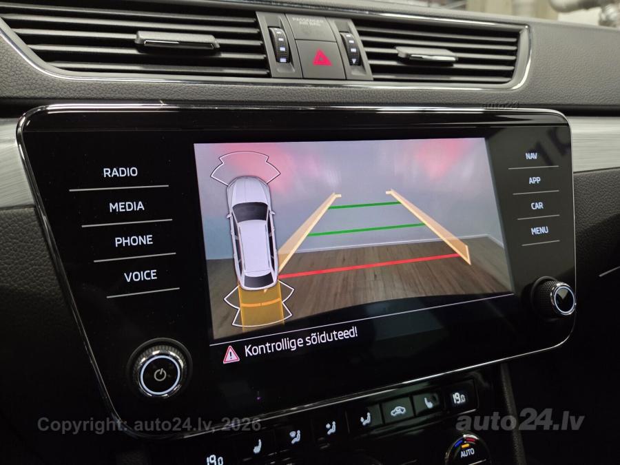 Black Skoda SuperB 2022 in Tallinn, with an engine capacity of 1.50 L and mileage of 134 thousand km for 18900 €, photo 11 on AUTOMOTO.COM.LV