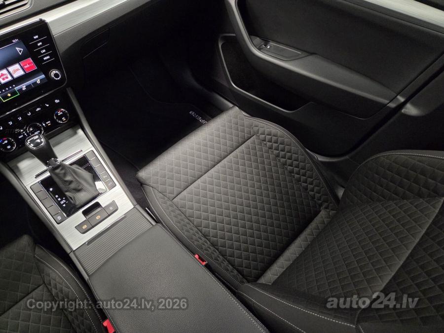 Black Skoda SuperB 2022 in Tallinn, with an engine capacity of 1.50 L and mileage of 134 thousand km for 18900 €, photo 18 on AUTOMOTO.COM.LV
