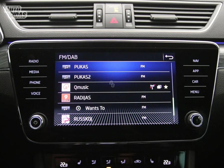 Black Skoda SuperB 2022 in Vilnius, with an engine capacity of 1.40 L and mileage of 175 thousand km for 19199 €, photo 23 on AUTOMOTO.COM.LV