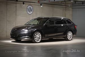 Melns Skoda SuperB 2022 Tallina, ar dzinēja tilpumu 2.00 L un nobraukumu 140 tūkst. km par 22990 €, foto  vietnē AUTOMOTO.COM.LV