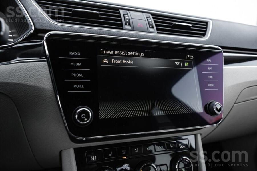 Black Skoda SuperB 2022 in Riga, with an engine capacity of 1.40 L and mileage of 81 thousand km for 24200 €, photo 27 on AUTOMOTO.COM.LV