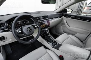 Black Skoda SuperB 2022 in Riga, with an engine capacity of 1.40 L and mileage of 81 thousand km for 24200 €, photo 31 on AUTOMOTO.COM.LV