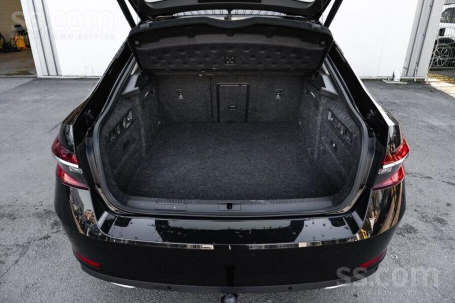 Black Skoda SuperB 2022 in Riga, with an engine capacity of 1.40 L and mileage of 81 thousand km for 24200 €, photo 32 on AUTOMOTO.COM.LV