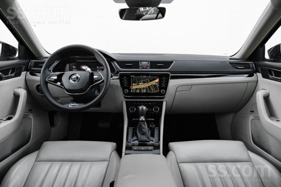 Black Skoda SuperB 2022 in Riga, with an engine capacity of 1.40 L and mileage of 81 thousand km for 24200 €, photo 36 on AUTOMOTO.COM.LV