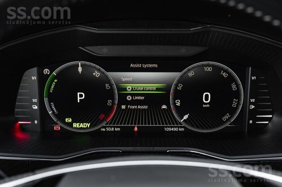 Melns Skoda SuperB 2022 Rīga, ar dzinēja tilpumu 1.40 L un nobraukumu 109 tūkst. km par 24500 €, foto 18 vietnē AUTOMOTO.COM.LV