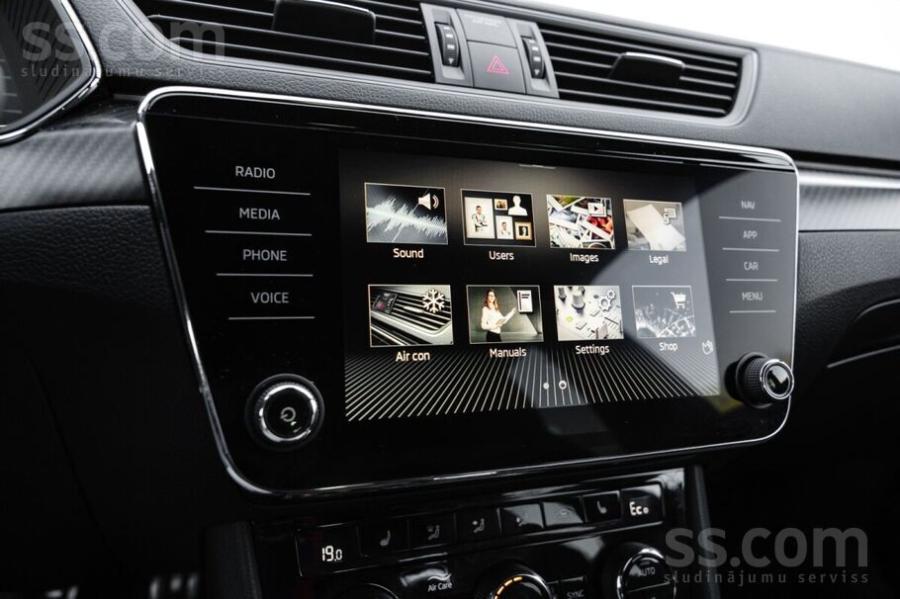 Melns Skoda SuperB 2022 Rīga, ar dzinēja tilpumu 1.40 L un nobraukumu 109 tūkst. km par 24500 €, foto 28 vietnē AUTOMOTO.COM.LV