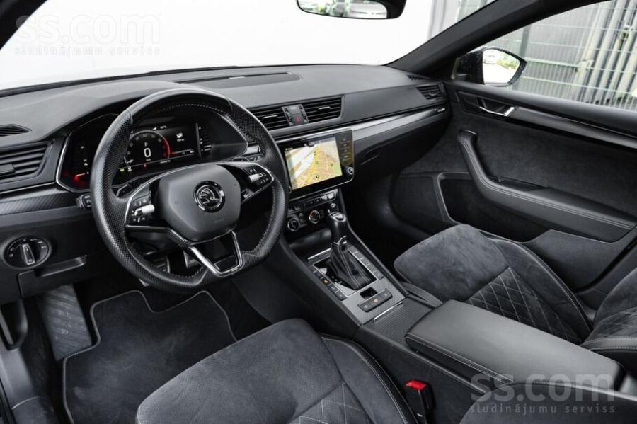 Melns Skoda SuperB 2022 Rīga, ar dzinēja tilpumu 1.40 L un nobraukumu 109 tūkst. km par 24500 €, foto 31 vietnē AUTOMOTO.COM.LV
