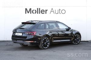 Black Skoda SuperB 2022 in Riga, with an engine capacity of 1.40 L and mileage of 109 thousand km for 24050 €, photo 5 on AUTOMOTO.COM.LV