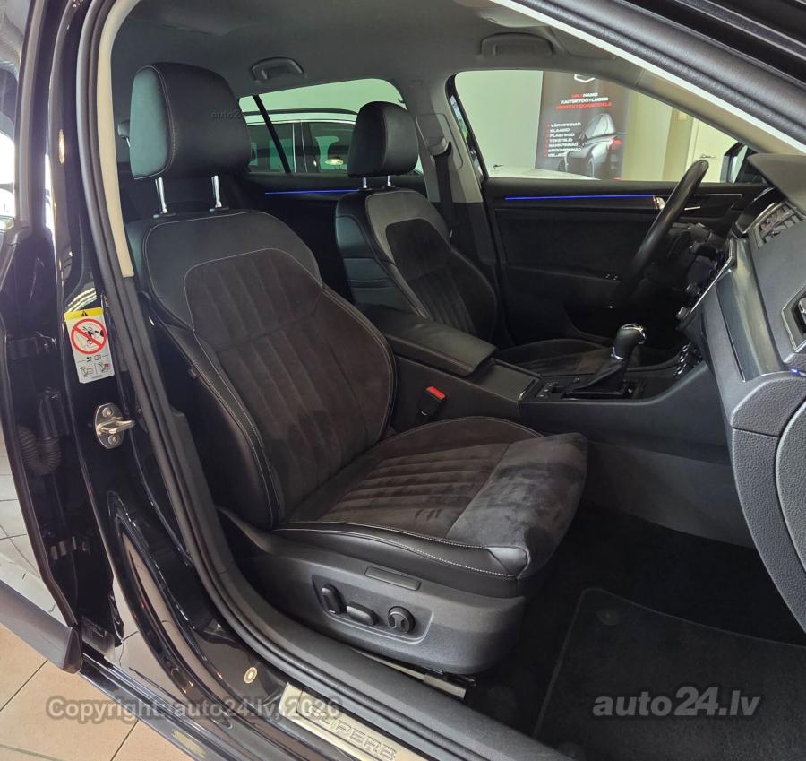 Black Skoda SuperB 2022 in Tartu, with an engine capacity of 2.00 L and mileage of 146 thousand km for 20690 €, photo 9 on AUTOMOTO.COM.LV