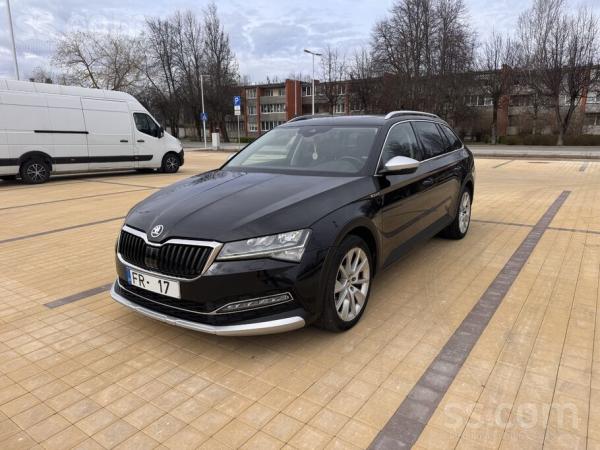 Black Skoda SuperB 2022 in Riga, with an engine capacity of 2.00 L and mileage of 248 thousand km for 17500 €, photo 1 on AUTOMOTO.COM.LV
