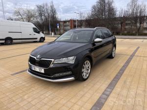 Black Skoda SuperB 2022 in Riga, with an engine capacity of 2.00 L and mileage of 248 thousand km for 17500 €, photo  on AUTOMOTO.COM.LV