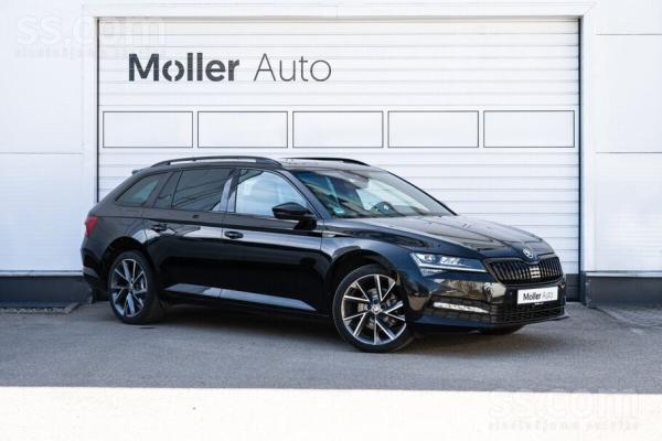 Black Skoda SuperB 2022 in Riga, with an engine capacity of 2.00 L and mileage of 151 thousand km for 24600 €, photo 2 on AUTOMOTO.COM.LV