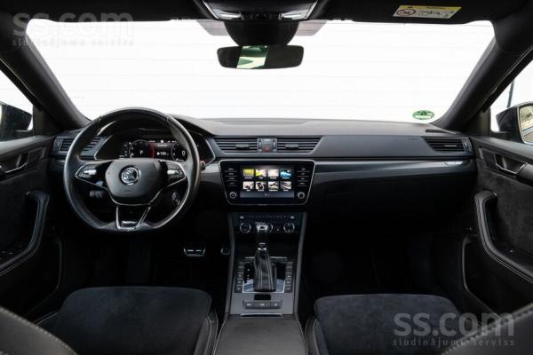 Black Skoda SuperB 2022 in Riga, with an engine capacity of 2.00 L and mileage of 151 thousand km for 24600 €, photo 8 on AUTOMOTO.COM.LV