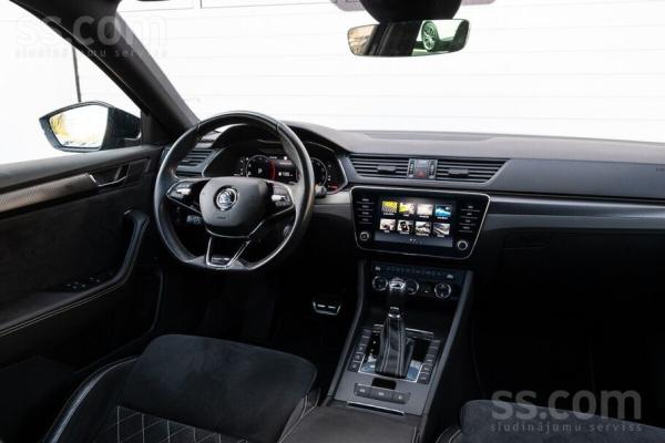 Black Skoda SuperB 2022 in Riga, with an engine capacity of 2.00 L and mileage of 151 thousand km for 24600 €, photo 9 on AUTOMOTO.COM.LV