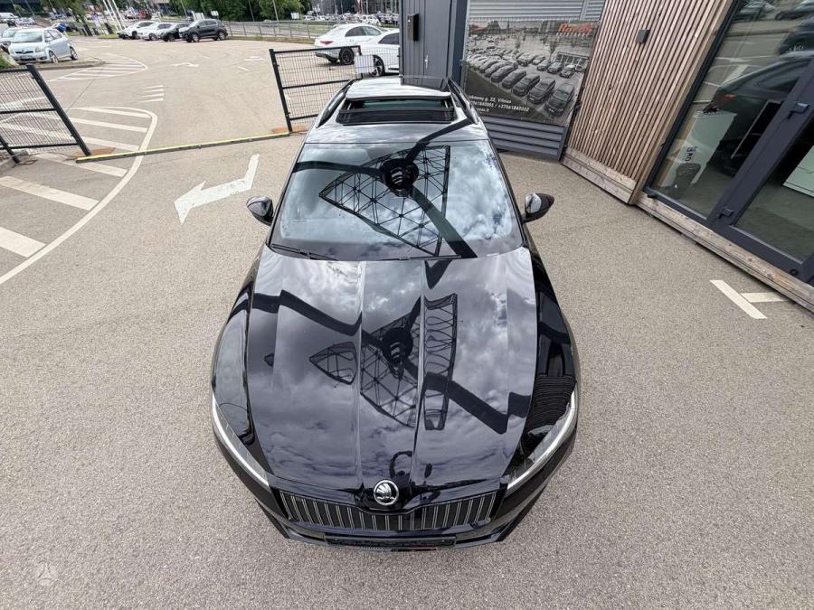 Black Skoda SuperB 2022 in Vilnius, with an engine capacity of 0.00 L and mileage of 149 thousand km for 20500 €, photo 8 on AUTOMOTO.COM.LV