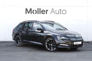 Black Skoda SuperB 2022 in Riga, with an engine capacity of 1.40 L and mileage of 109 thousand km for 22800 €, photo 3 on AUTOMOTO.COM.LV