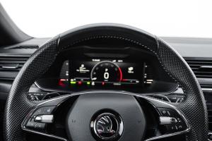 Black Skoda SuperB 2022 in Riga, with an engine capacity of 1.40 L and mileage of 109 thousand km for 22800 €, photo 20 on AUTOMOTO.COM.LV