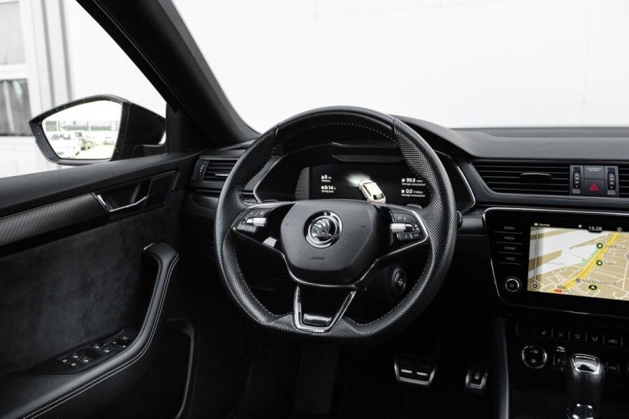 Black Skoda SuperB 2022 in Riga, with an engine capacity of 1.40 L and mileage of 109 thousand km for 22800 €, photo 34 on AUTOMOTO.COM.LV