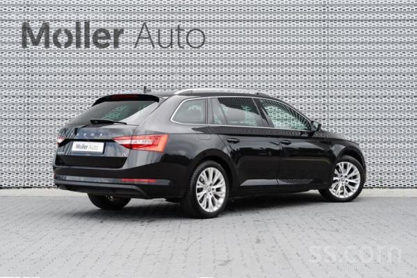 Black Skoda SuperB 2022 in Riga, with an engine capacity of 1.40 L and mileage of 176 thousand km for 20200 €, photo 4 on AUTOMOTO.COM.LV