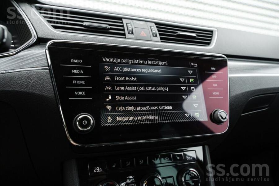 Melns Skoda SuperB 2022 Rīga, ar dzinēja tilpumu 1.40 L un nobraukumu 176 tūkst. km par 20200 €, foto 23 vietnē AUTOMOTO.COM.LV