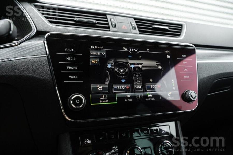 Melns Skoda SuperB 2022 Rīga, ar dzinēja tilpumu 1.40 L un nobraukumu 176 tūkst. km par 20200 €, foto 25 vietnē AUTOMOTO.COM.LV