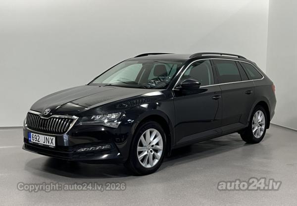 Black Skoda SuperB 2022 in Tallinn, with an engine capacity of 1.50 L and mileage of 92 thousand km for 19900 €, photo 1 on AUTOMOTO.COM.LV