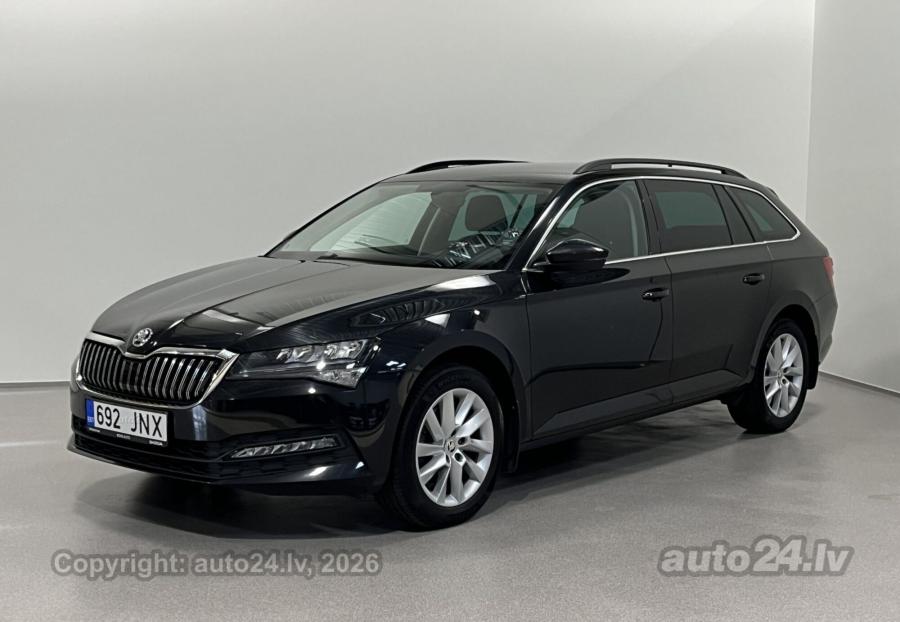Melns Skoda SuperB 2022 Tallina, ar dzinēja tilpumu 1.50 L un nobraukumu 92 tūkst. km par 19900 €, foto 1 vietnē AUTOMOTO.COM.LV