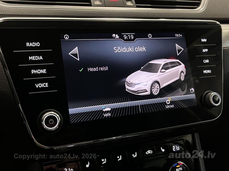 Melns Skoda SuperB 2022 Tallina, ar dzinēja tilpumu 1.50 L un nobraukumu 92 tūkst. km par 19900 €, foto 11 vietnē AUTOMOTO.COM.LV