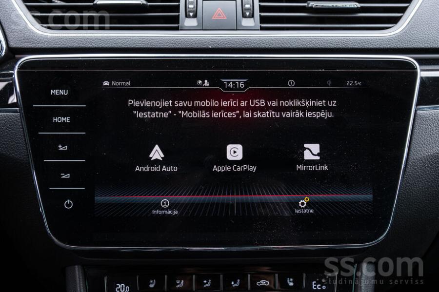 Melns Skoda SuperB 2022 Jelgava, ar dzinēja tilpumu 1.40 L un nobraukumu 123 tūkst. km par 24250 €, foto 16 vietnē AUTOMOTO.COM.LV