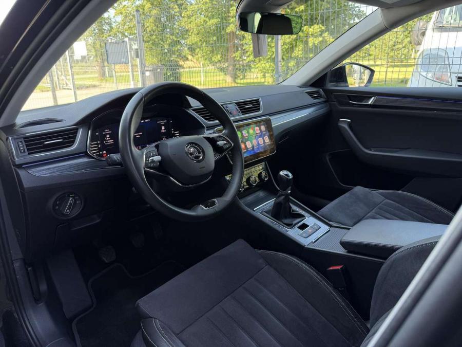 Melns Skoda SuperB 2022 Šauļi, ar dzinēja tilpumu 1.50 L un nobraukumu 118 tūkst. km par 24188 €, foto 13 vietnē AUTOMOTO.COM.LV