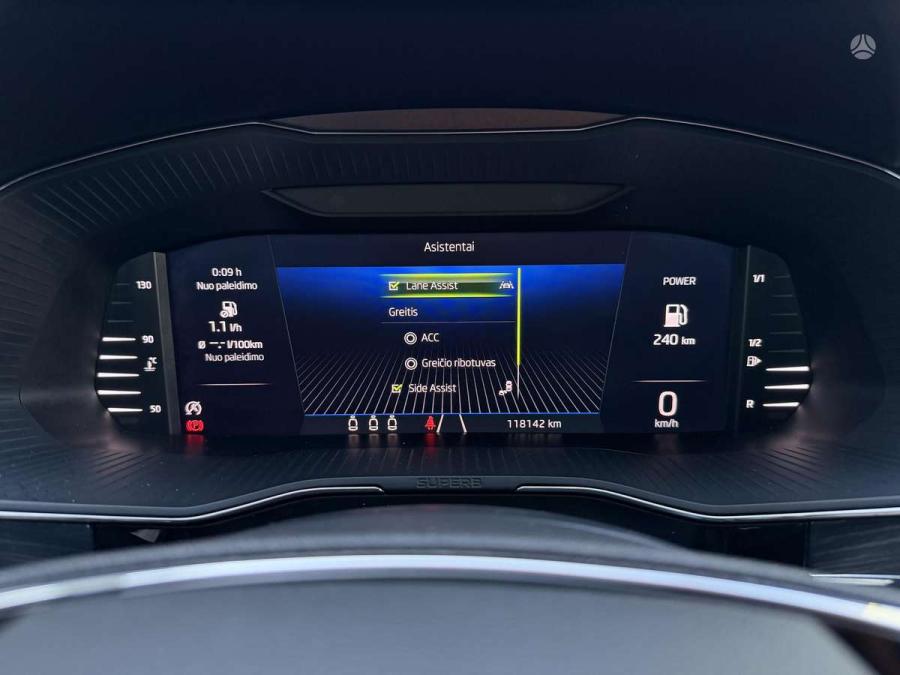 Melns Skoda SuperB 2022 Šauļi, ar dzinēja tilpumu 1.50 L un nobraukumu 118 tūkst. km par 24188 €, foto 29 vietnē AUTOMOTO.COM.LV