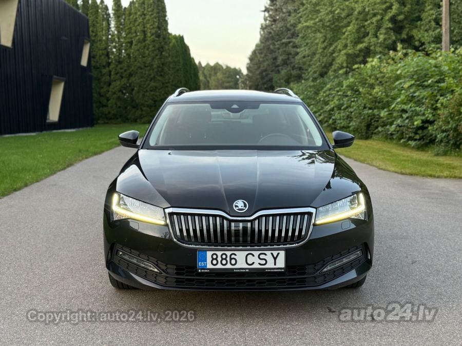 Black Skoda SuperB 2022 in Tartu, with an engine capacity of 2.00 L and mileage of 64 thousand km for 24999 €, photo 3 on AUTOMOTO.COM.LV