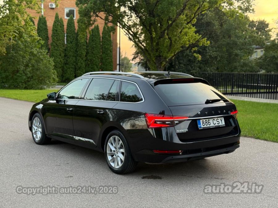 Black Skoda SuperB 2022 in Tartu, with an engine capacity of 2.00 L and mileage of 64 thousand km for 24999 €, photo 6 on AUTOMOTO.COM.LV