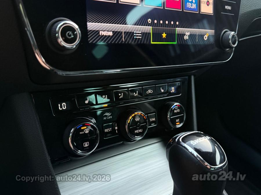 Black Skoda SuperB 2022 in Tartu, with an engine capacity of 2.00 L and mileage of 64 thousand km for 24999 €, photo 18 on AUTOMOTO.COM.LV