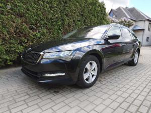 Black Skoda SuperB 2022 in Kalvarija, with an engine capacity of 1.50 L and mileage of 143 thousand km for 17243 €, photo  on AUTOMOTO.COM.LV