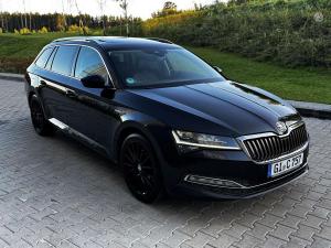 Black Skoda SuperB 2022 in Vilnius, with an engine capacity of 1.97 L and mileage of 278 thousand km for 16650 €, photo 4 on AUTOMOTO.COM.LV