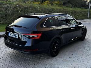 Black Skoda SuperB 2022 in Vilnius, with an engine capacity of 1.97 L and mileage of 278 thousand km for 16650 €, photo 6 on AUTOMOTO.COM.LV