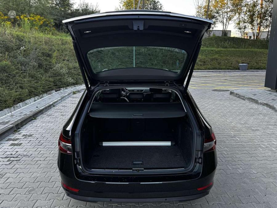 Black Skoda SuperB 2022 in Vilnius, with an engine capacity of 1.97 L and mileage of 278 thousand km for 16650 €, photo 34 on AUTOMOTO.COM.LV